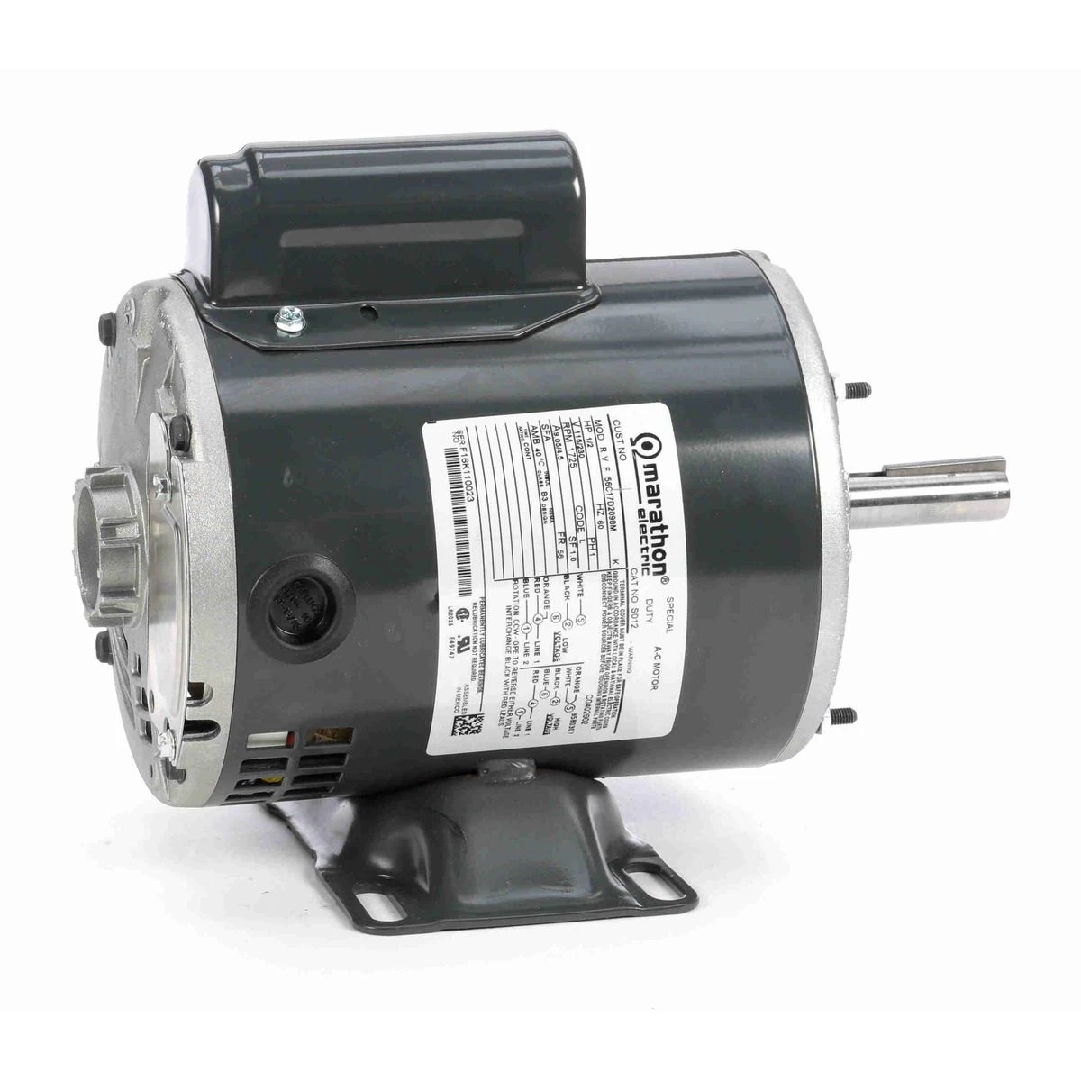 The best Marathon Motors 1/2 HP, 1800, Dp, 56, 1/60/115/230v Motor ...